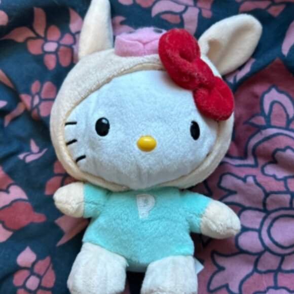 Sanrio | Toys | Rare Htf Sanrio Hello Kitty In Pippo The Pig Costume ...